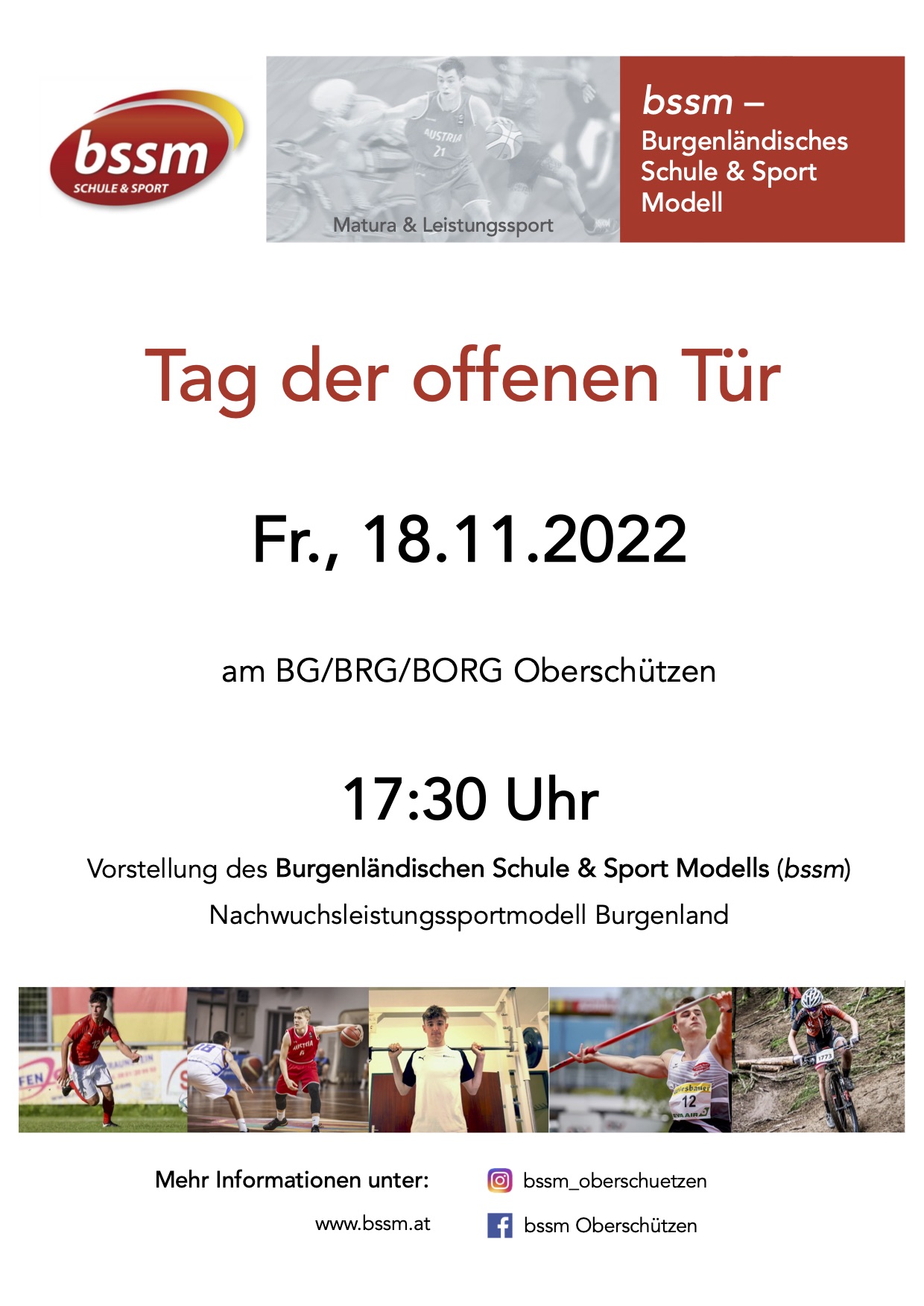 Tag der offenen Tür 2022 – bssm Oberschützen